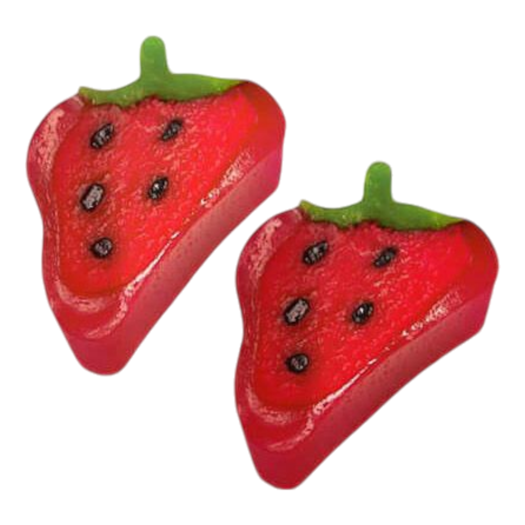 Strawberry Peelable Slices – Poppin Candy