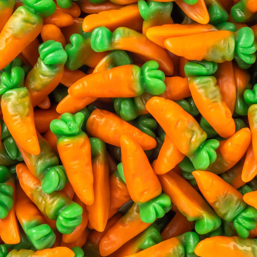 Gummy Carrots – Poppin Candy