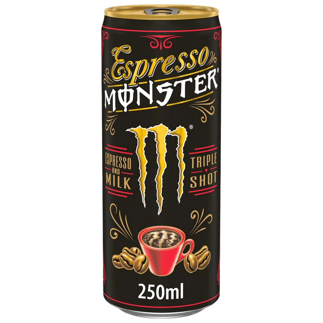Monster Triple Shot Espresso And Milk 845floz 250ml Poppin Candy