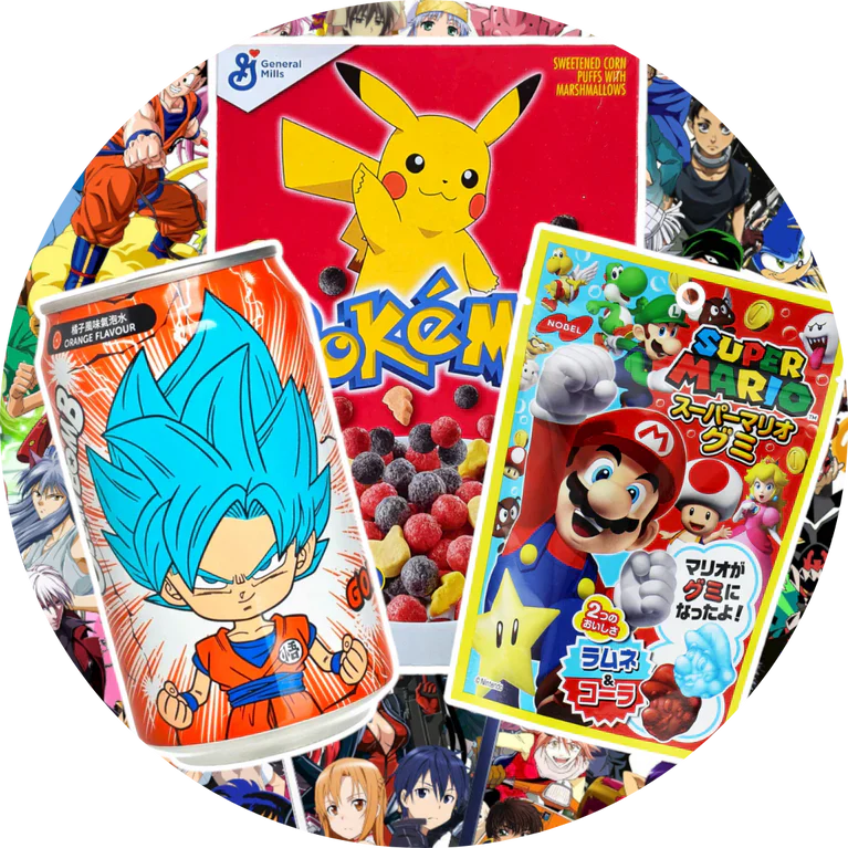 Anime & Cartoon Candy Collection – Poppin Candy