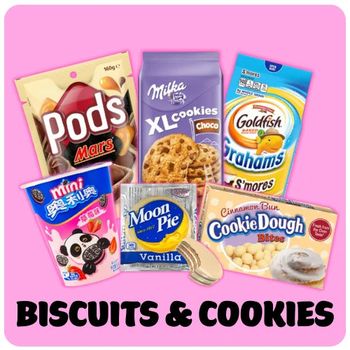 Biscuits & Cookies | Unique Flavours & Brands – Poppin Candy