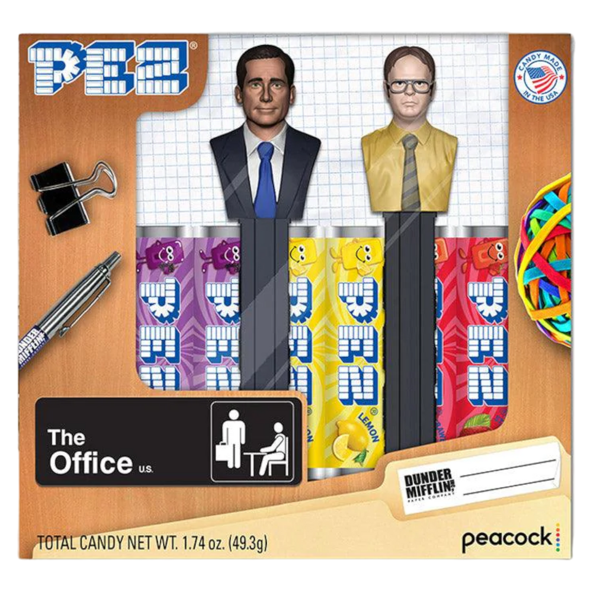 PEZ The Office Gift Set - 1.74oz (49.3g) | Poppin Candy