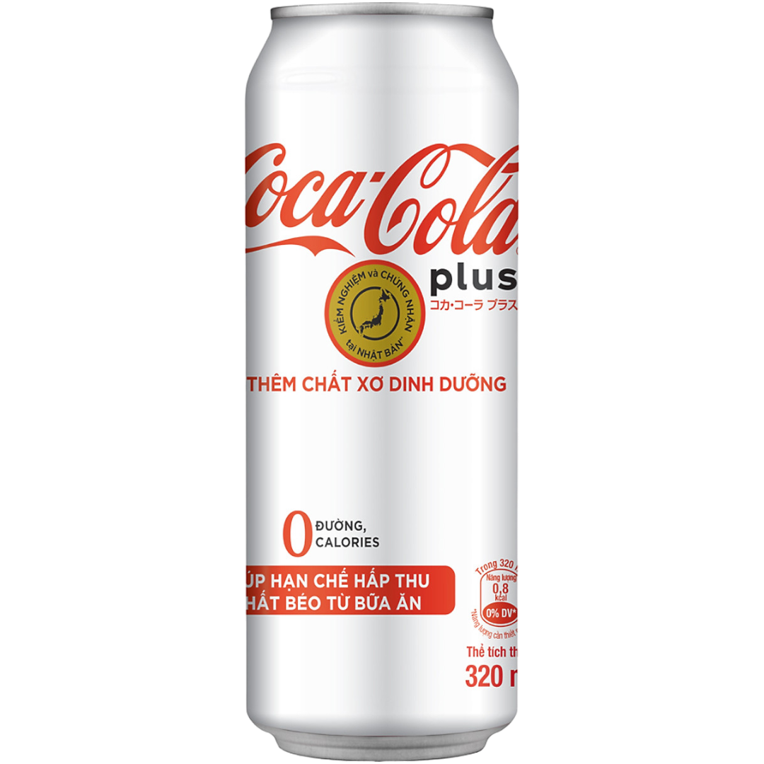 Coca Cola Plus Zero Calories (Vietnam) - 10.8fl.oz (320ml) | Poppin Candy