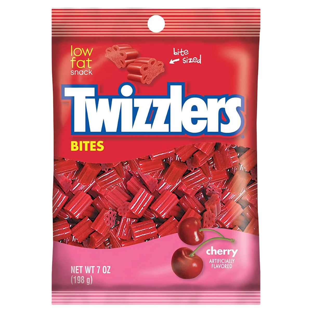 Twizzlers Cherry Flavour Classic Bites - 6.9oz (198g) | Poppin Candy