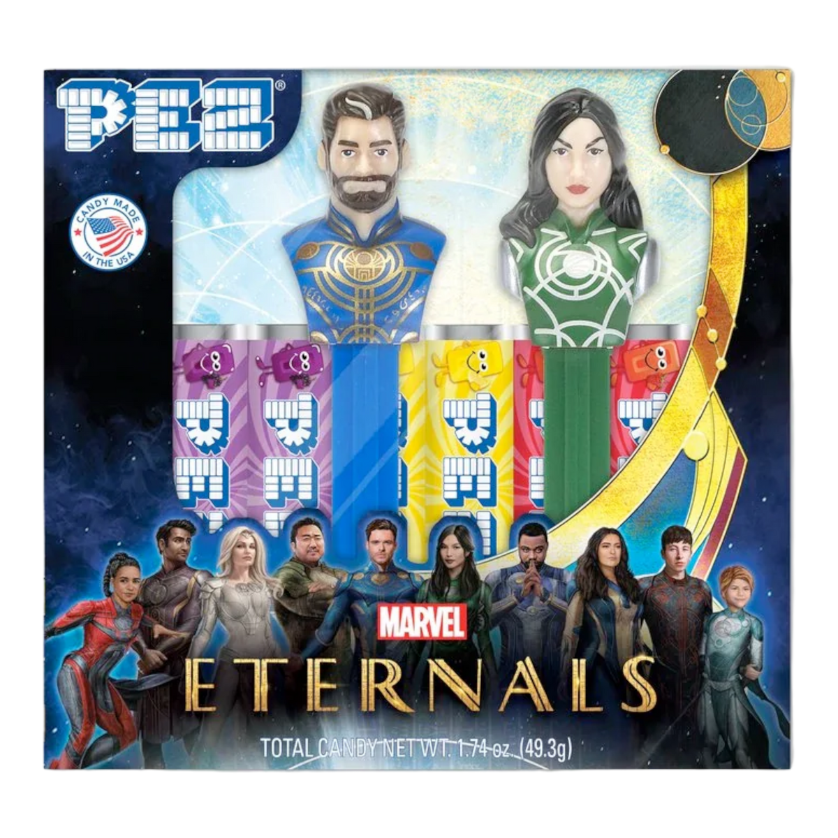 Pez Marvel Eternals Twin Pack - 1.73oz (49.3g) – Poppin Candy