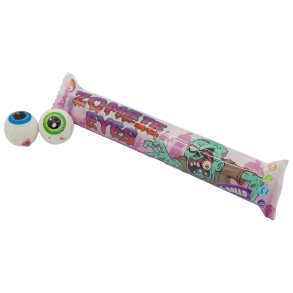 Zed Candy Zombie Eyes 6 Ball Pack - 1.48oz (42g) | Poppin Candy