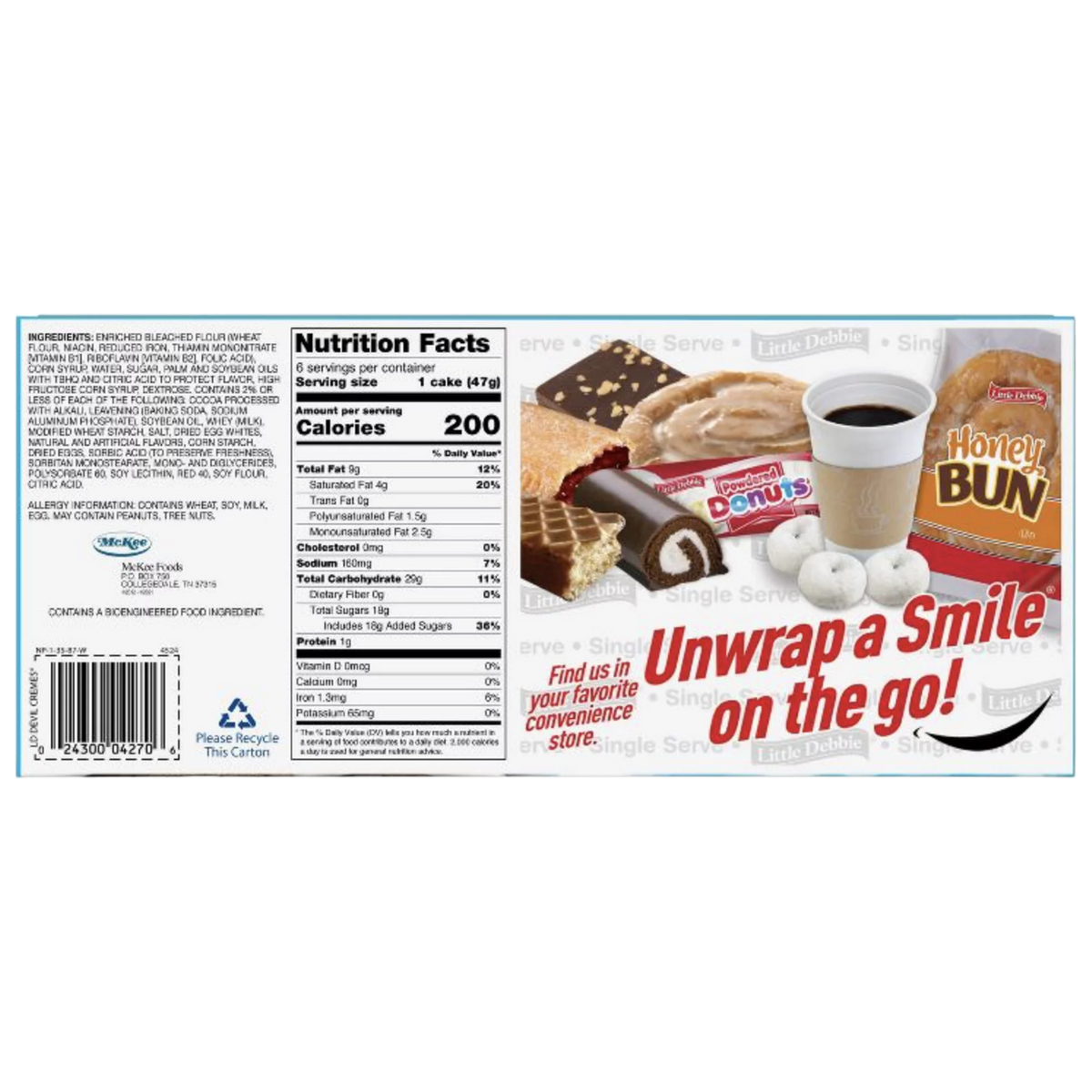 Little Debbie Devil Cremes Cakes | Poppin Candy