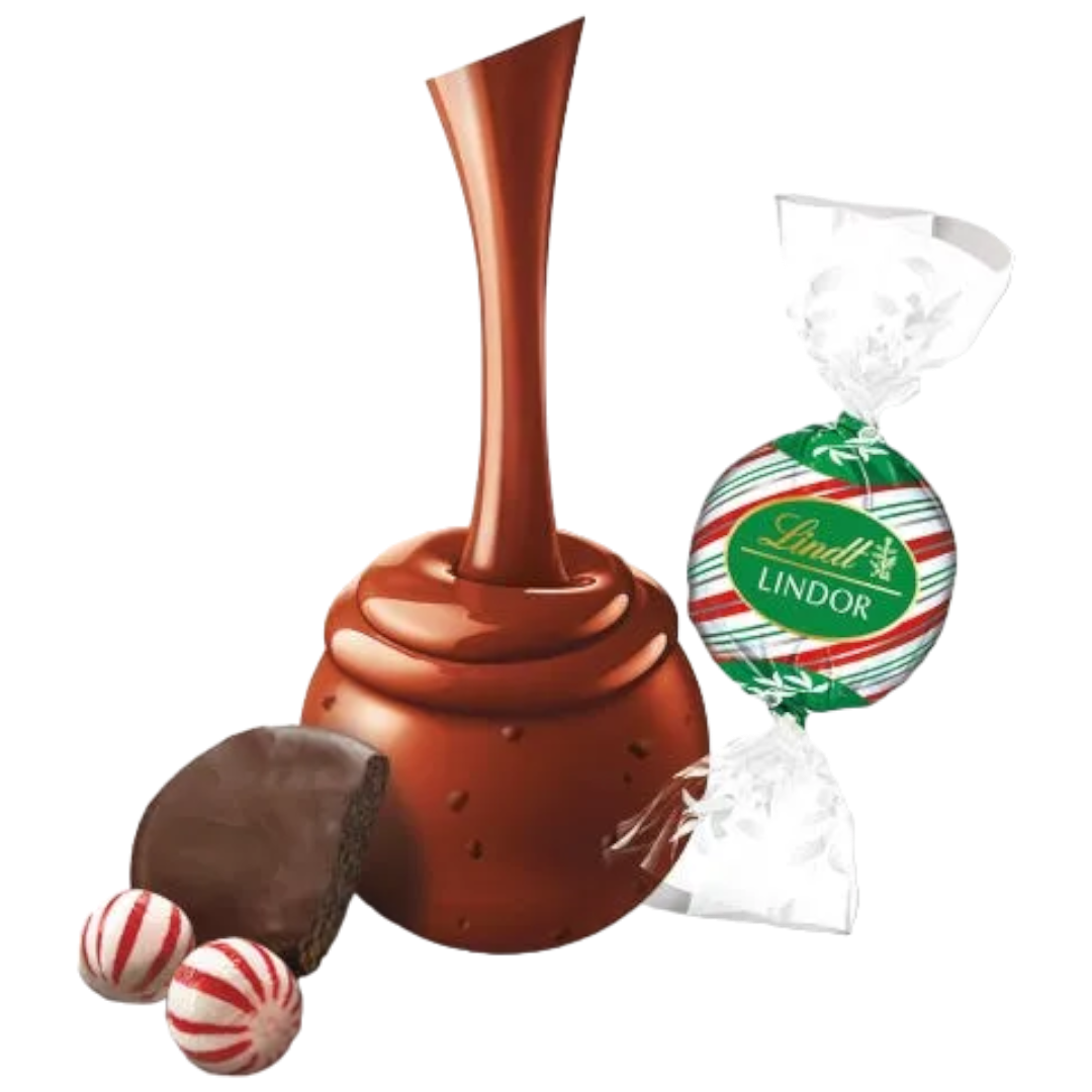 Lindt Lindor Peppermint Cookie Milk Chocolate Truffles (SINGLE ...