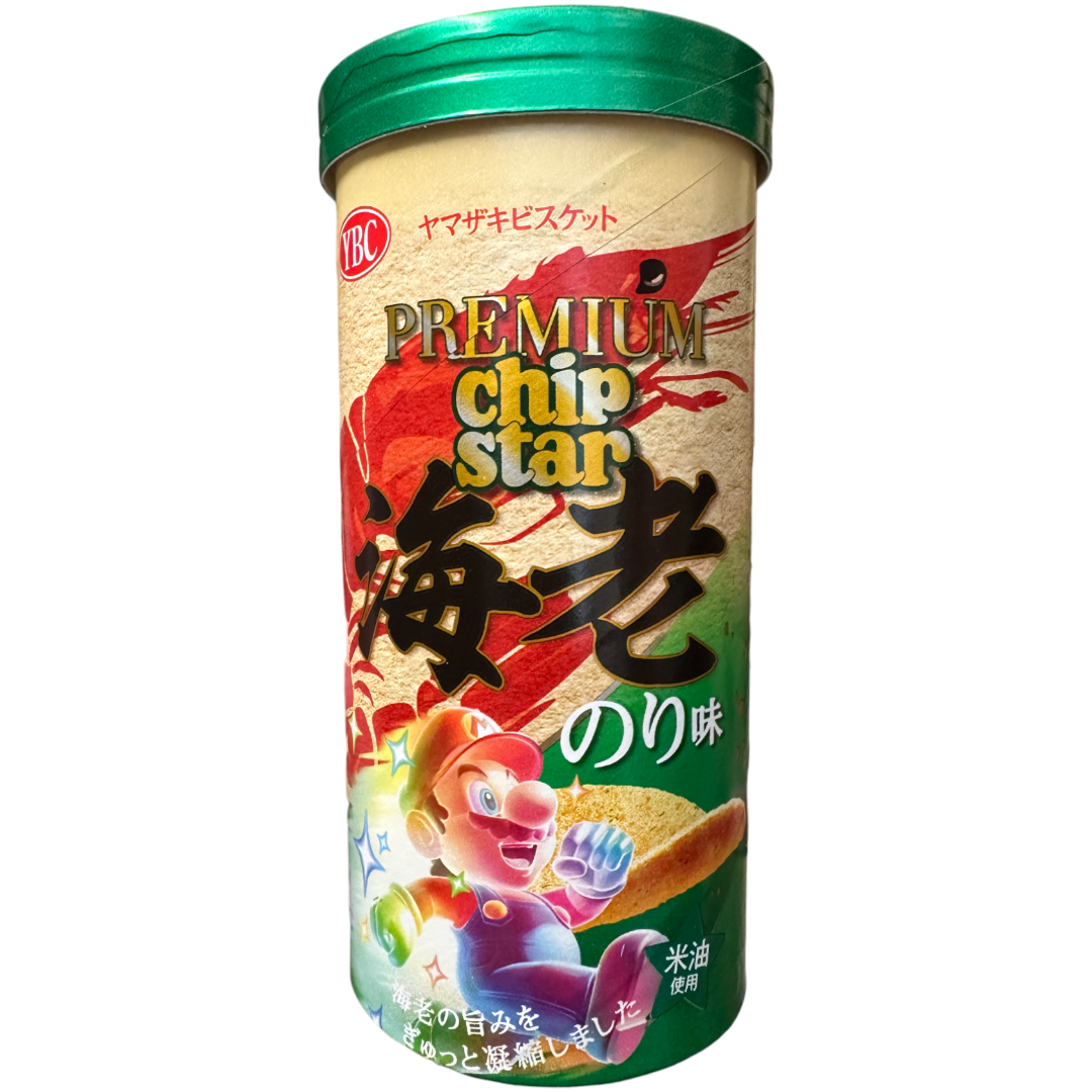 Premium Chip Star Super Mario Seaweed Shrimp Flavour Potato Chips (Jap ...