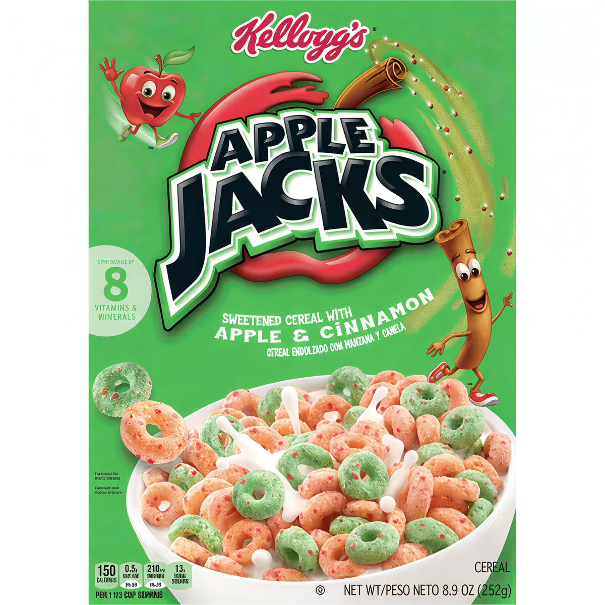 Kellogg's Apple Jacks Cereal - 8.9oz (252g) – Poppin Candy