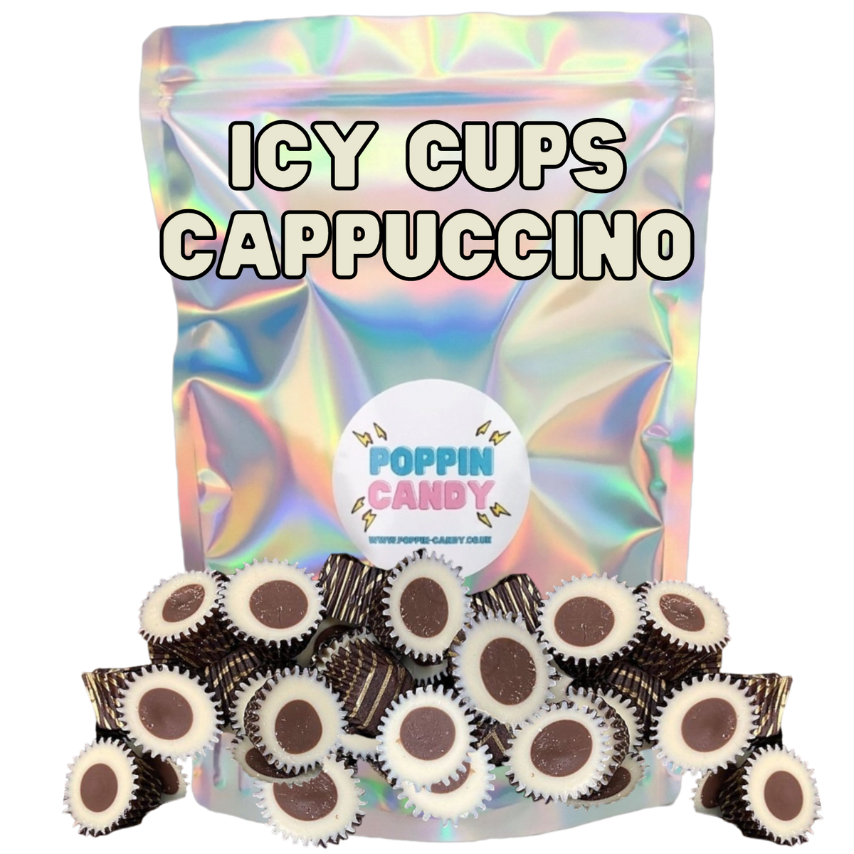 Icy Cups Cappuccino - 150g | Poppin Candy