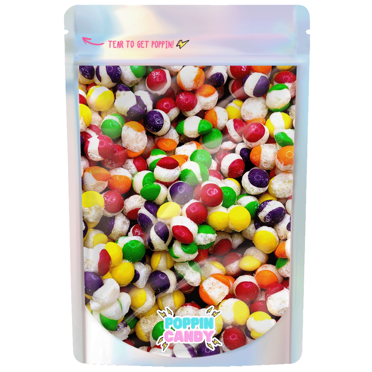 Freeze Dried Rainbow Asteroids – Poppin Candy