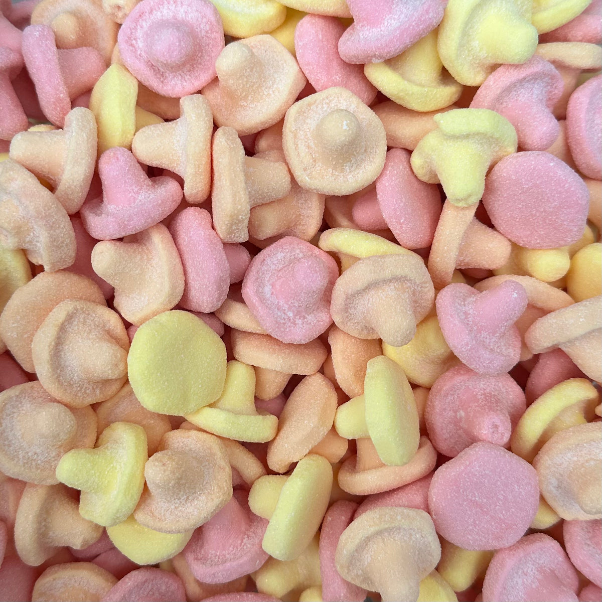 Sour Foam Mushrooms (Swedish) | Poppin Candy