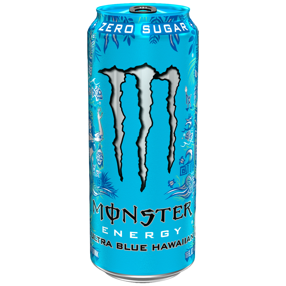 Monster Ultra Blue Hawaiian - 16fl.oz (473ml) – Poppin Candy
