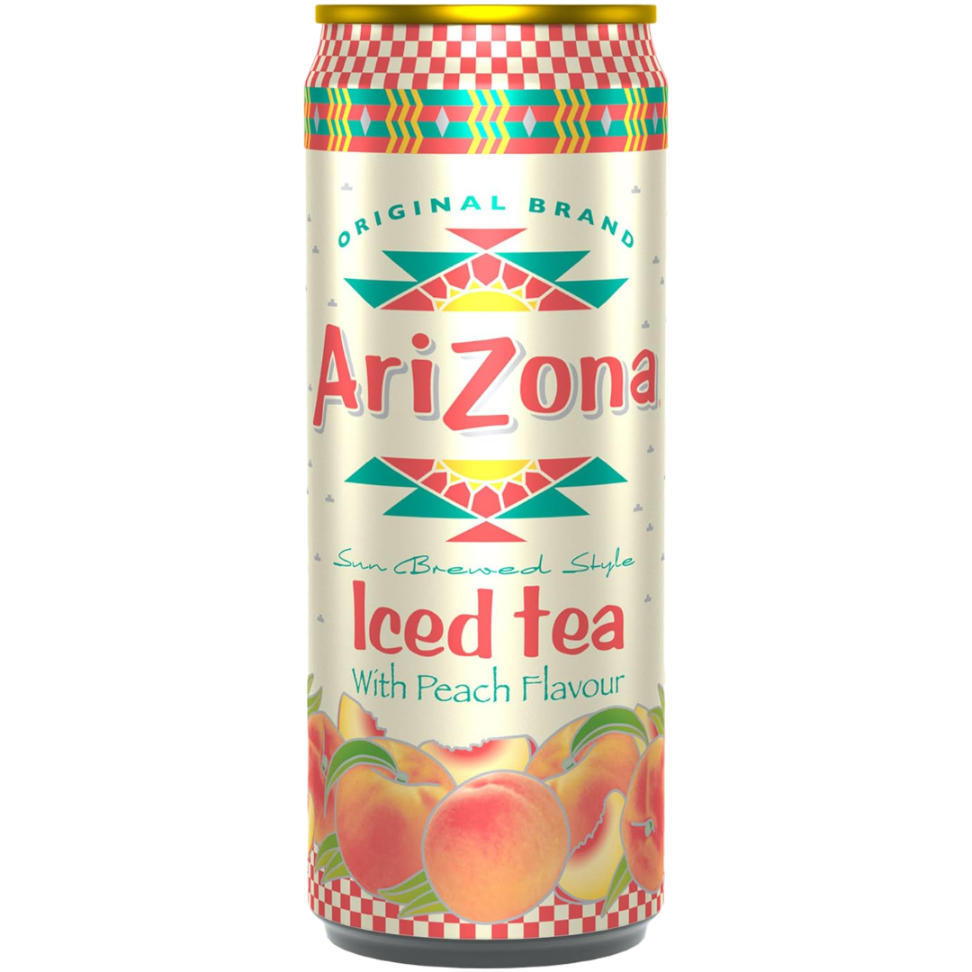 Arizona Peach Iced Tea - 22oz (624ml) | Poppin Candy
