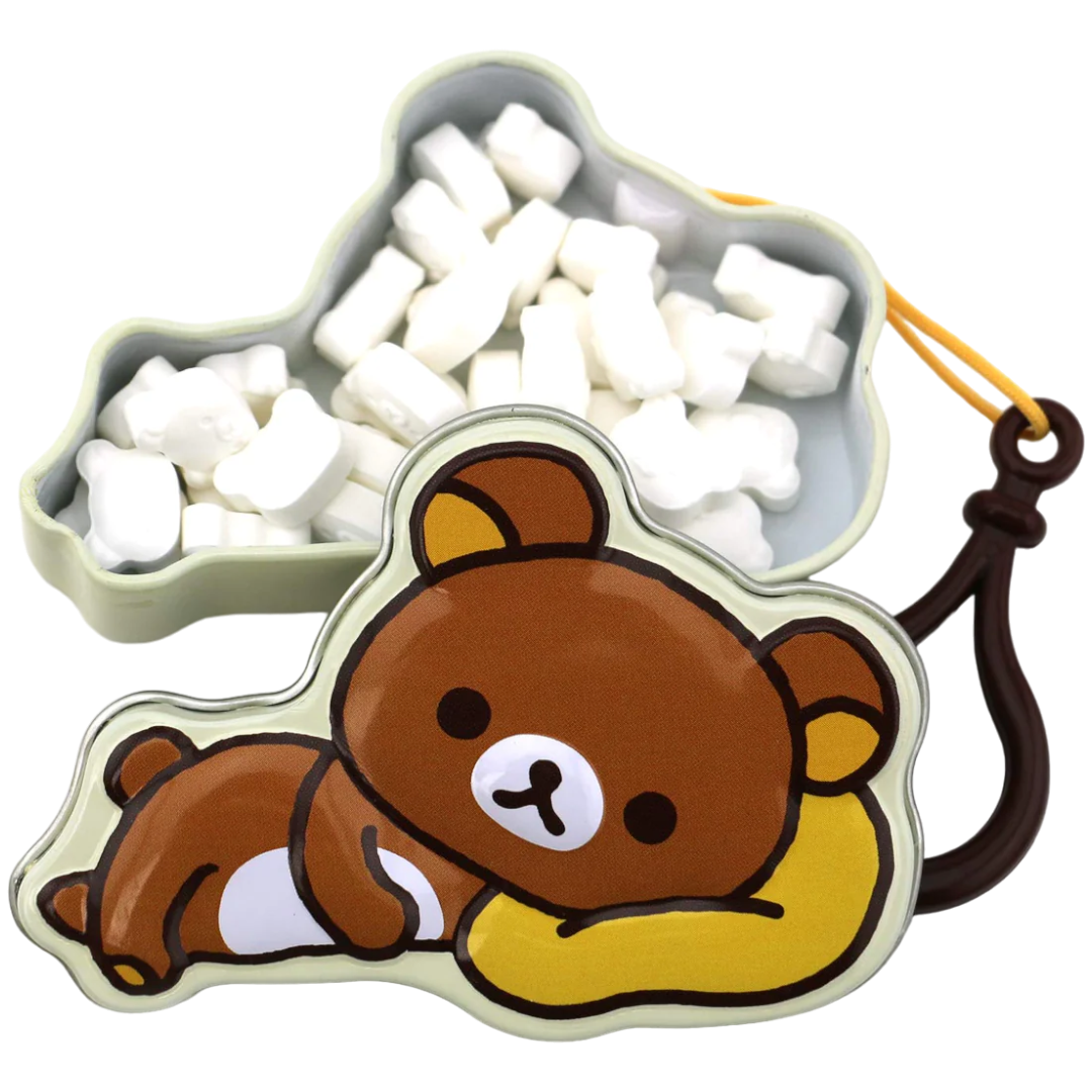 Boston America Rilakkuma Lazy Day Marshmallow Hard Candy Tin - 0.7oz ...