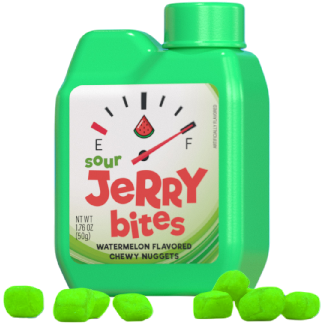 That's Sweet Sour Jerry Bites Watermelon Chewy Nuggets - 1.6oz (45g ...