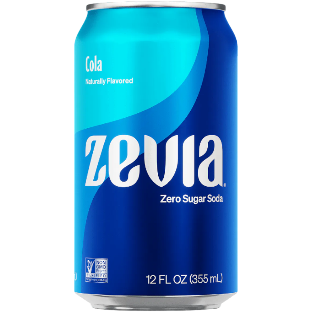 Zevia Cola (Zero Sugar Zero Calories) - 12fl.oz (355ml) | Poppin Candy