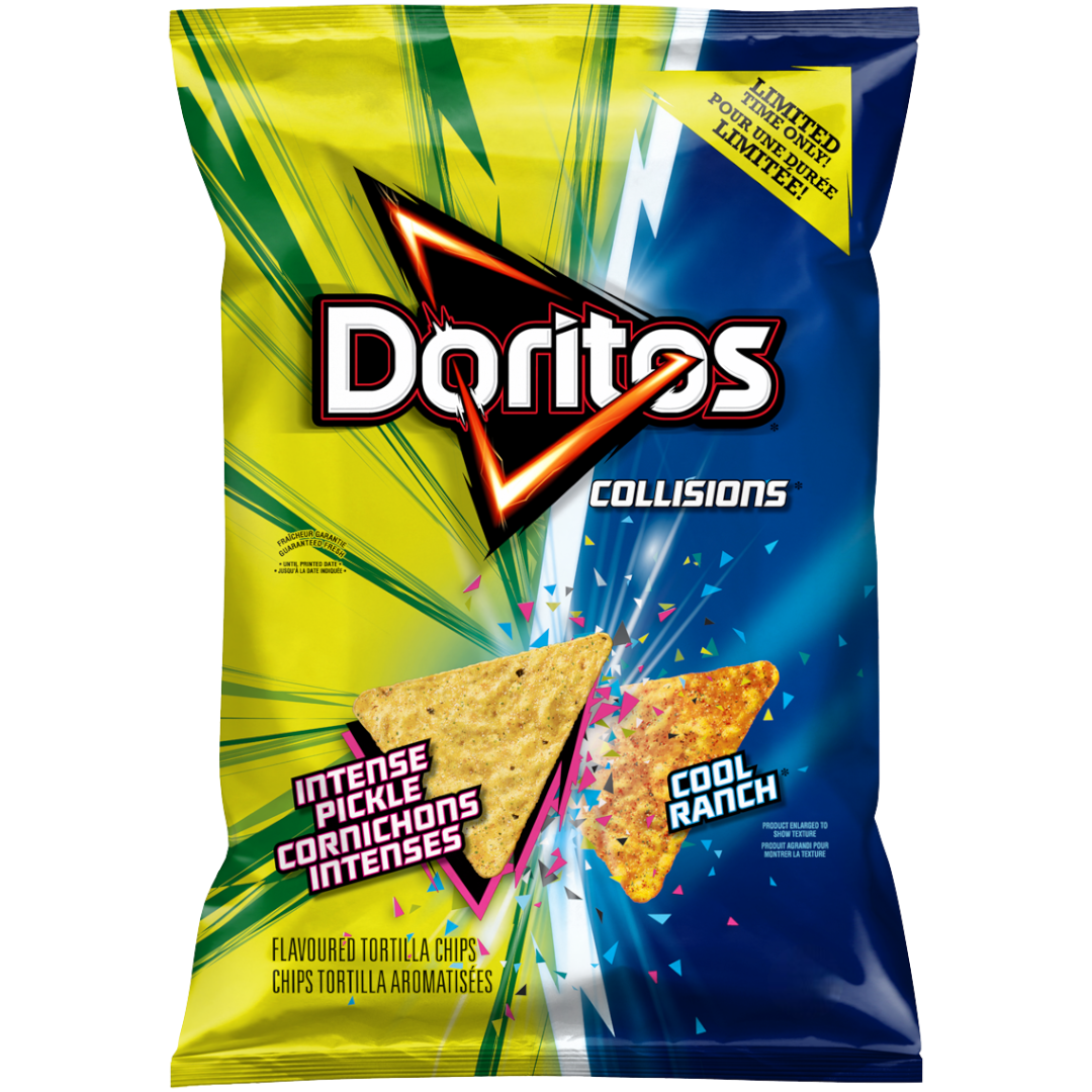 Doritos Collisions Intense Pickle & Cool Ranch Limited Edition (Canada ...