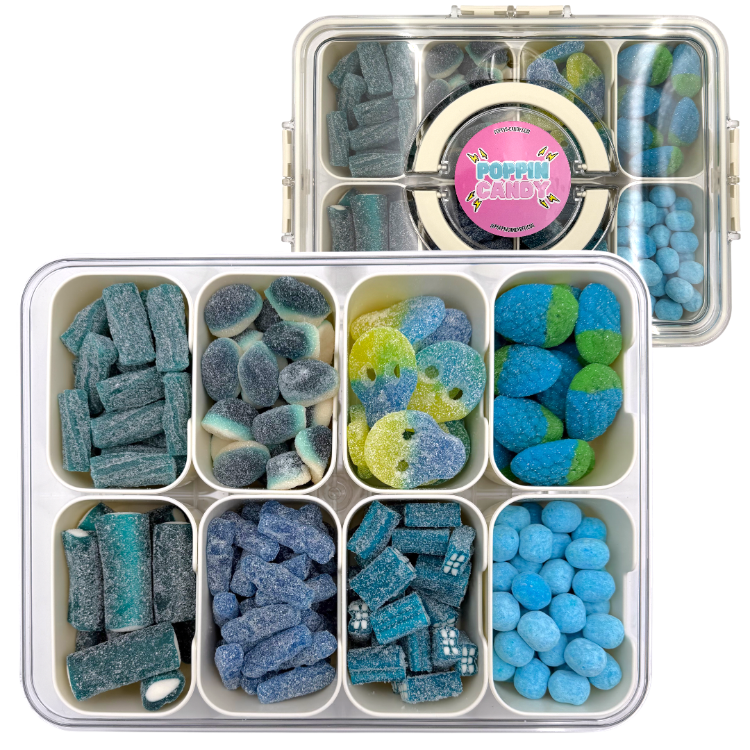 Blue Raspberry Candy Snackle Box – Poppin Candy