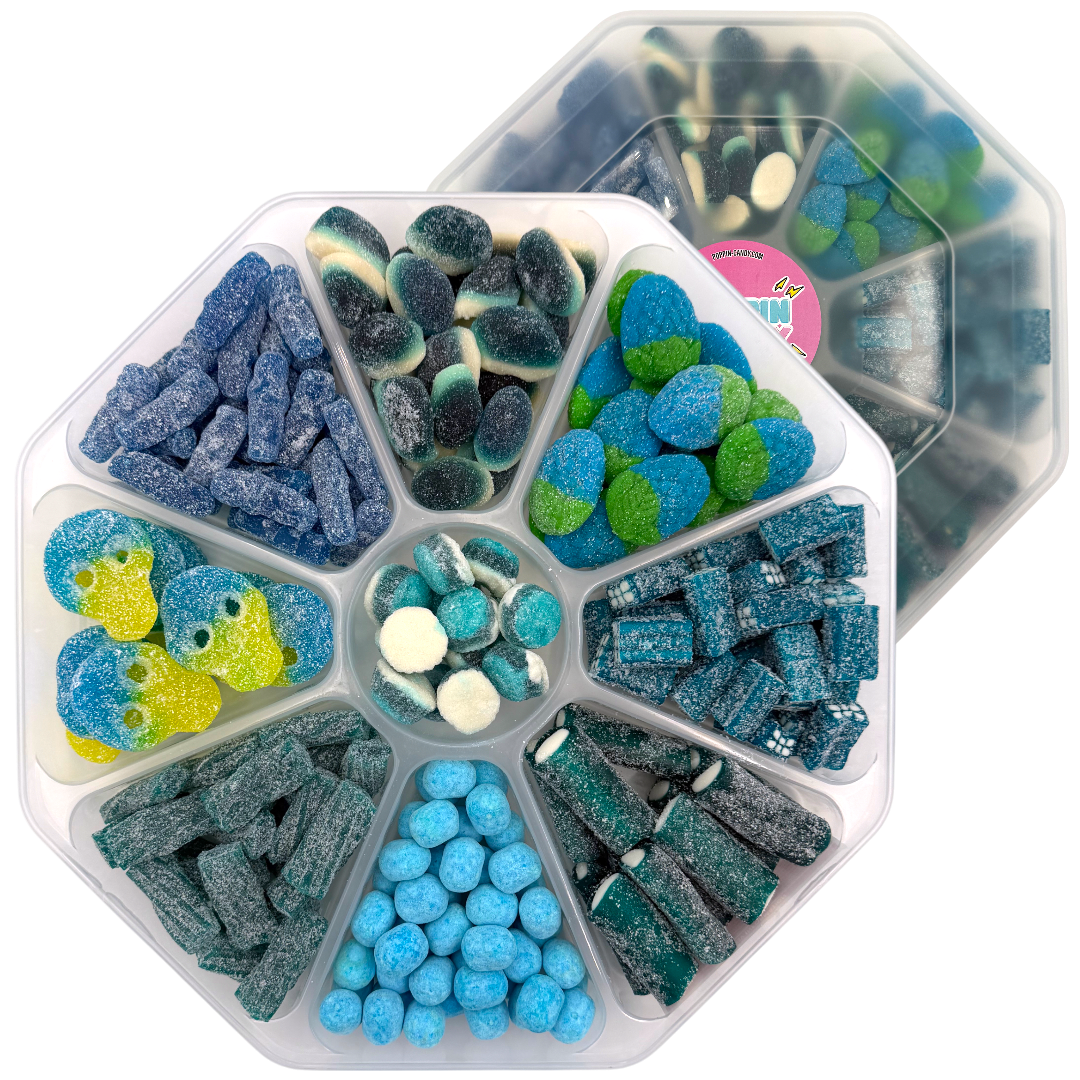 Blue Raspberry Candy Platter – Poppin Candy