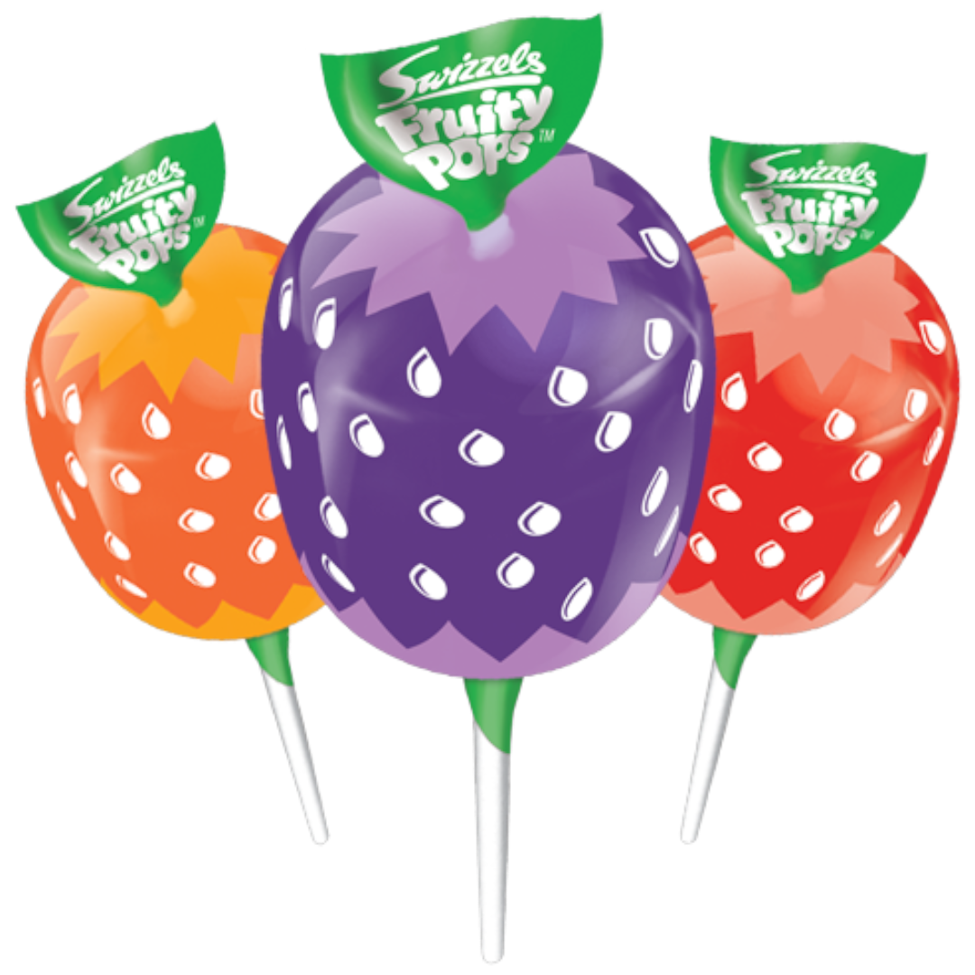 Swizzels Fruity Pops Lolly (SINGLE) - 0.28oz (8g) – Poppin Candy