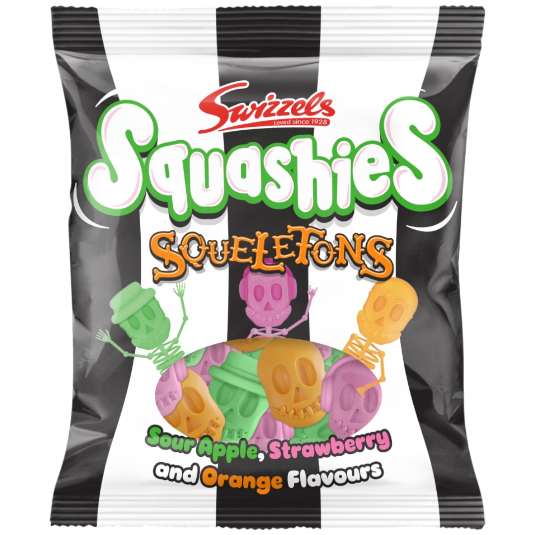 Swizzels Squashies Squeletons Bag - 4.23oz (120g) – Poppin Candy