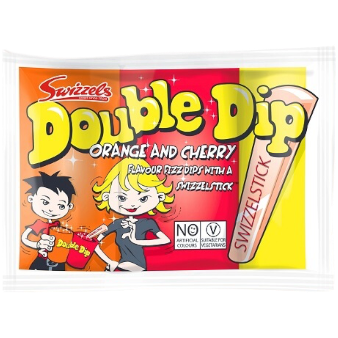 Swizzels Double Dip - 0.67oz (19g) | Poppin Candy