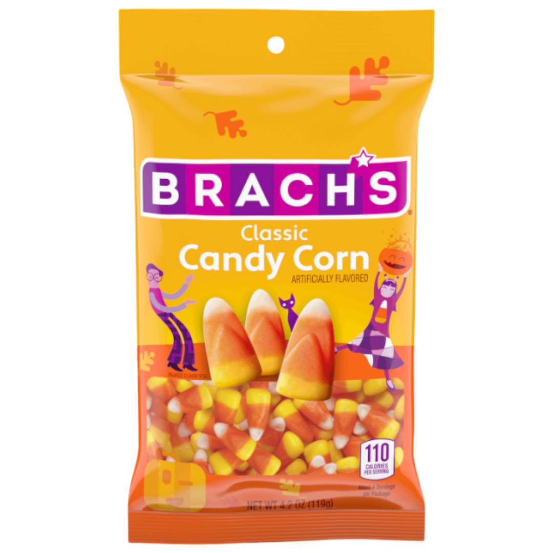 Brach's Classic Candy Corn Peg Bag - 4.2oz (119g) – Poppin Candy