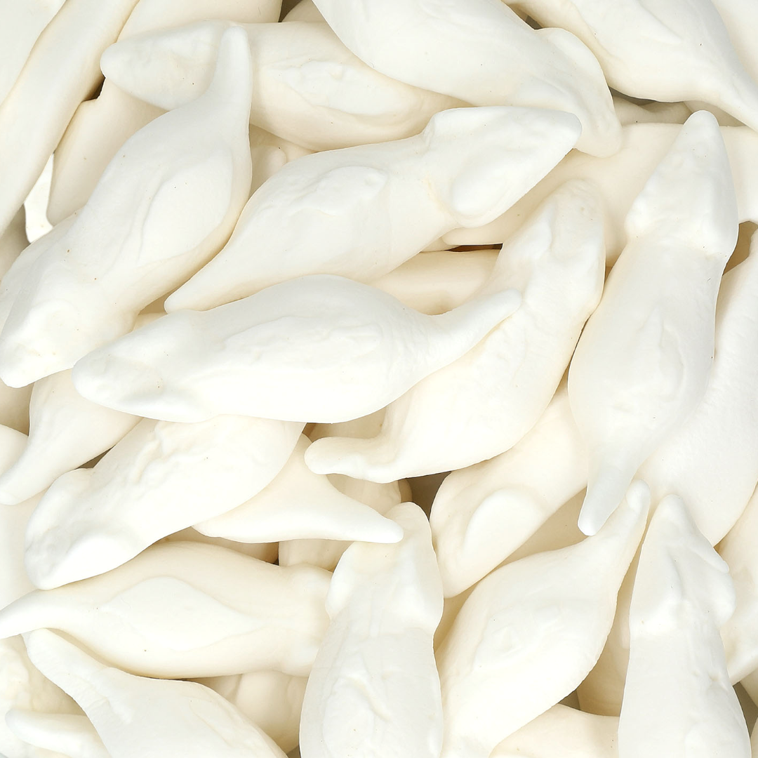 Haribo Foam White Mice | Poppin Candy