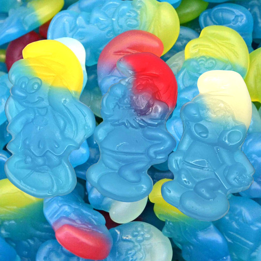 Haribo XXL Giant Smurfs (Germany) | Poppin Candy