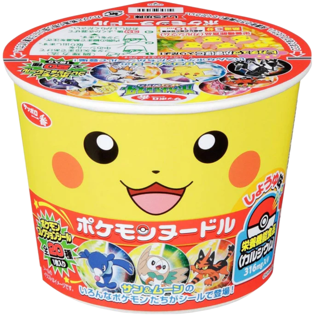 Pokemon Shoyu Soy Sauce Flavour Ramen Noodles Bowl - 1.31oz (37g ...