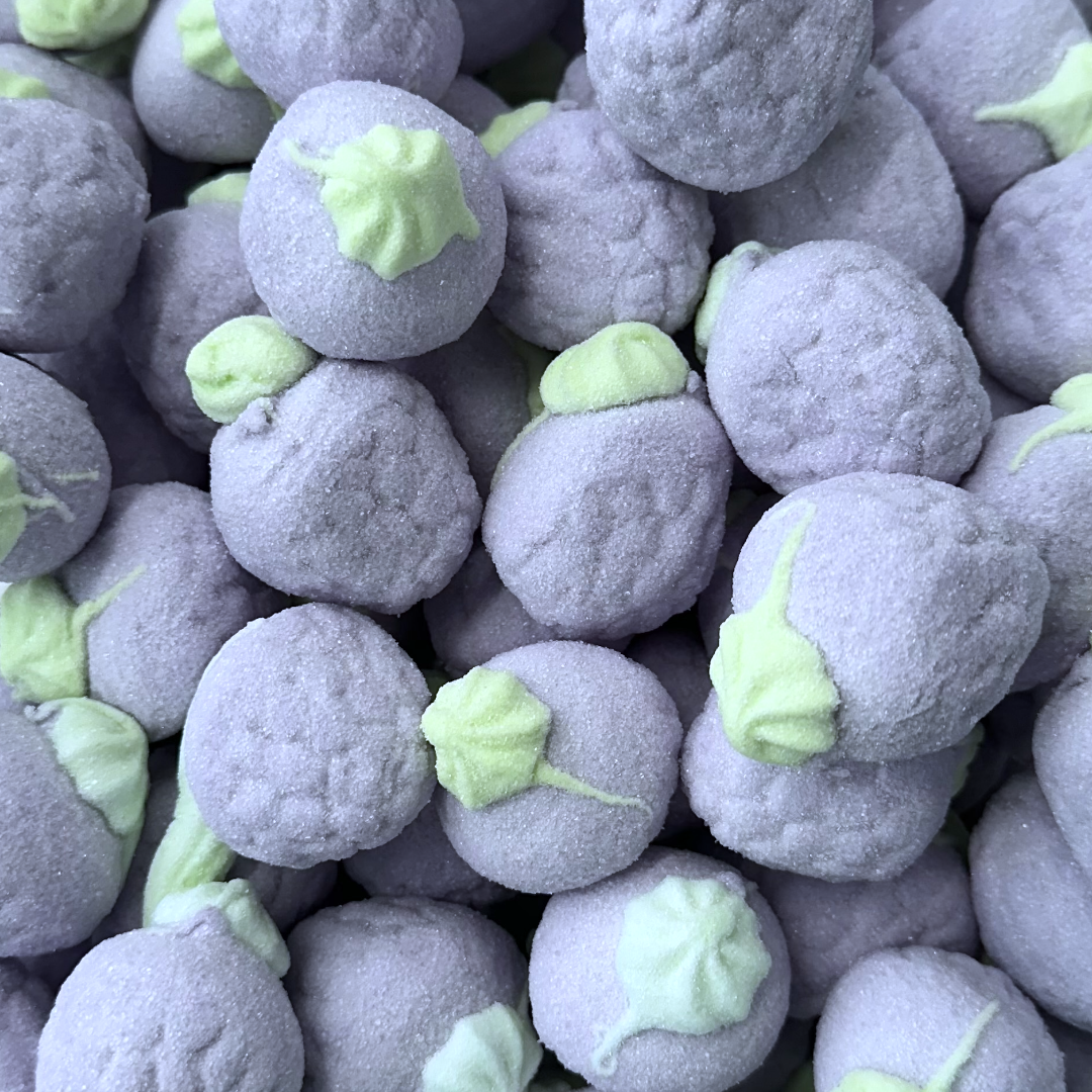 Jelly Filled Blackberry Mallows – Poppin Candy