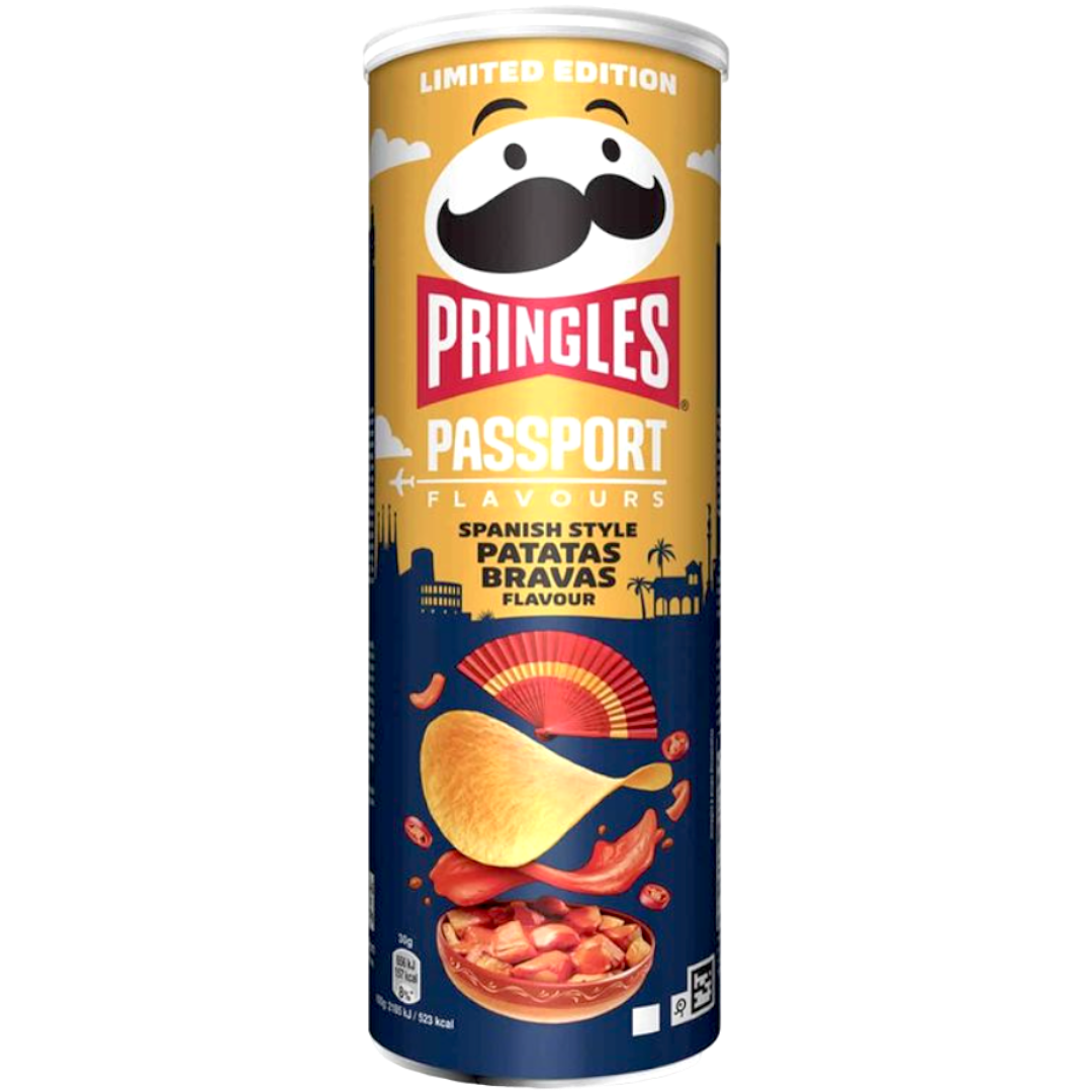Pringles Passport Flavours Spanish Style Patatas Bravas (Swedish) - 5 ...