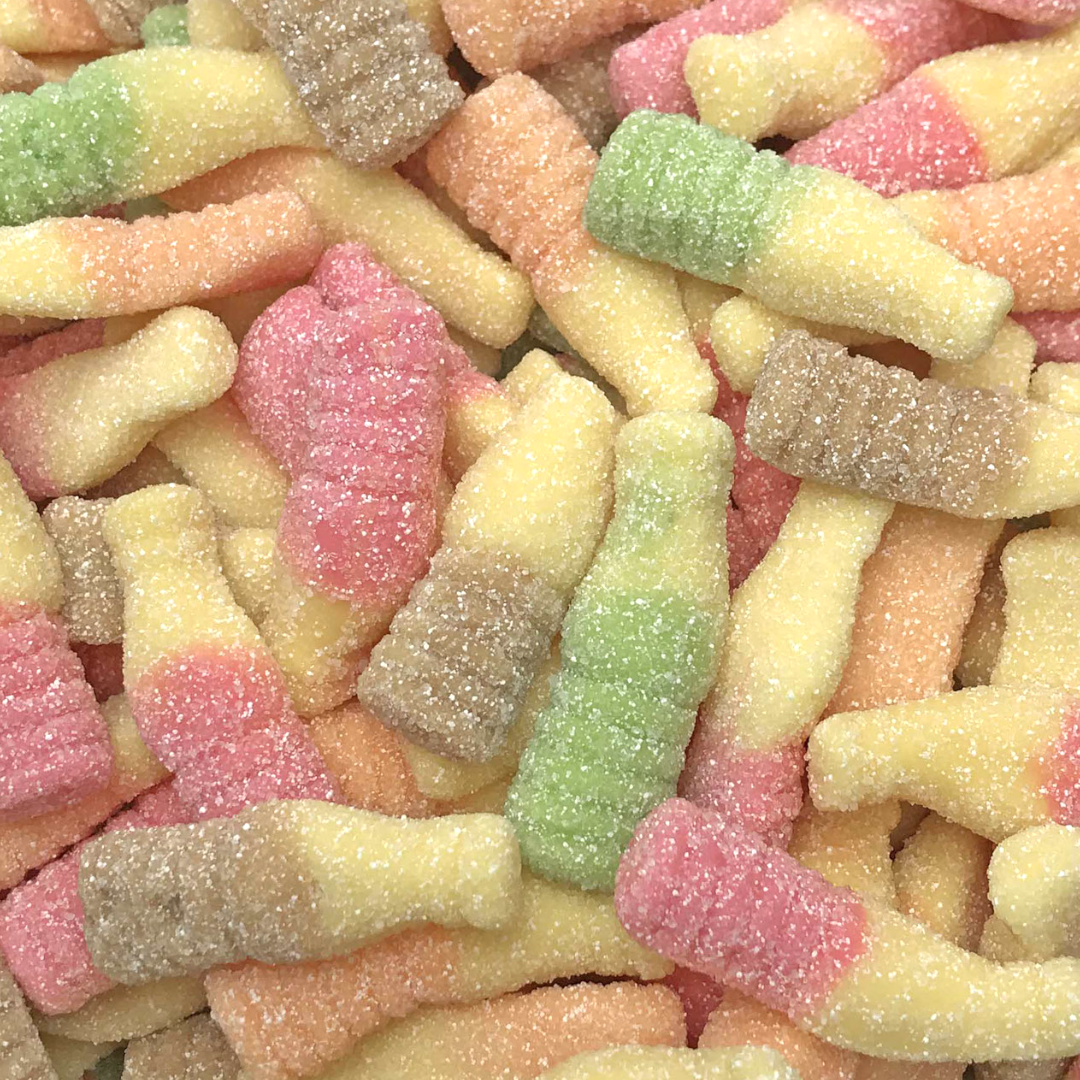 Bubblizz Tropical (Tropical Soda Fizz Bottles) (Swedish) | Poppin Candy