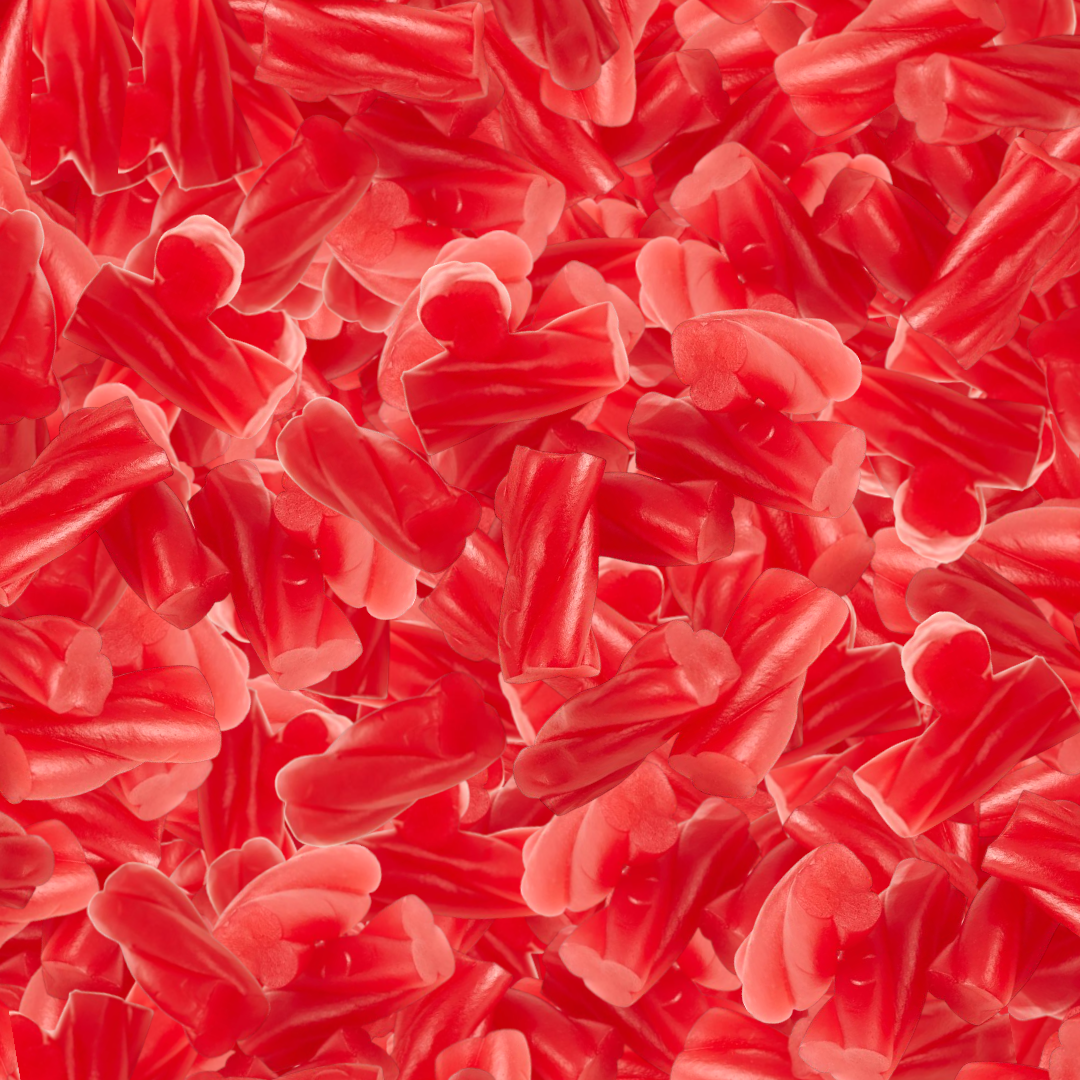 Jordgubbsskruv (Strawberry Screws) – Poppin Candy