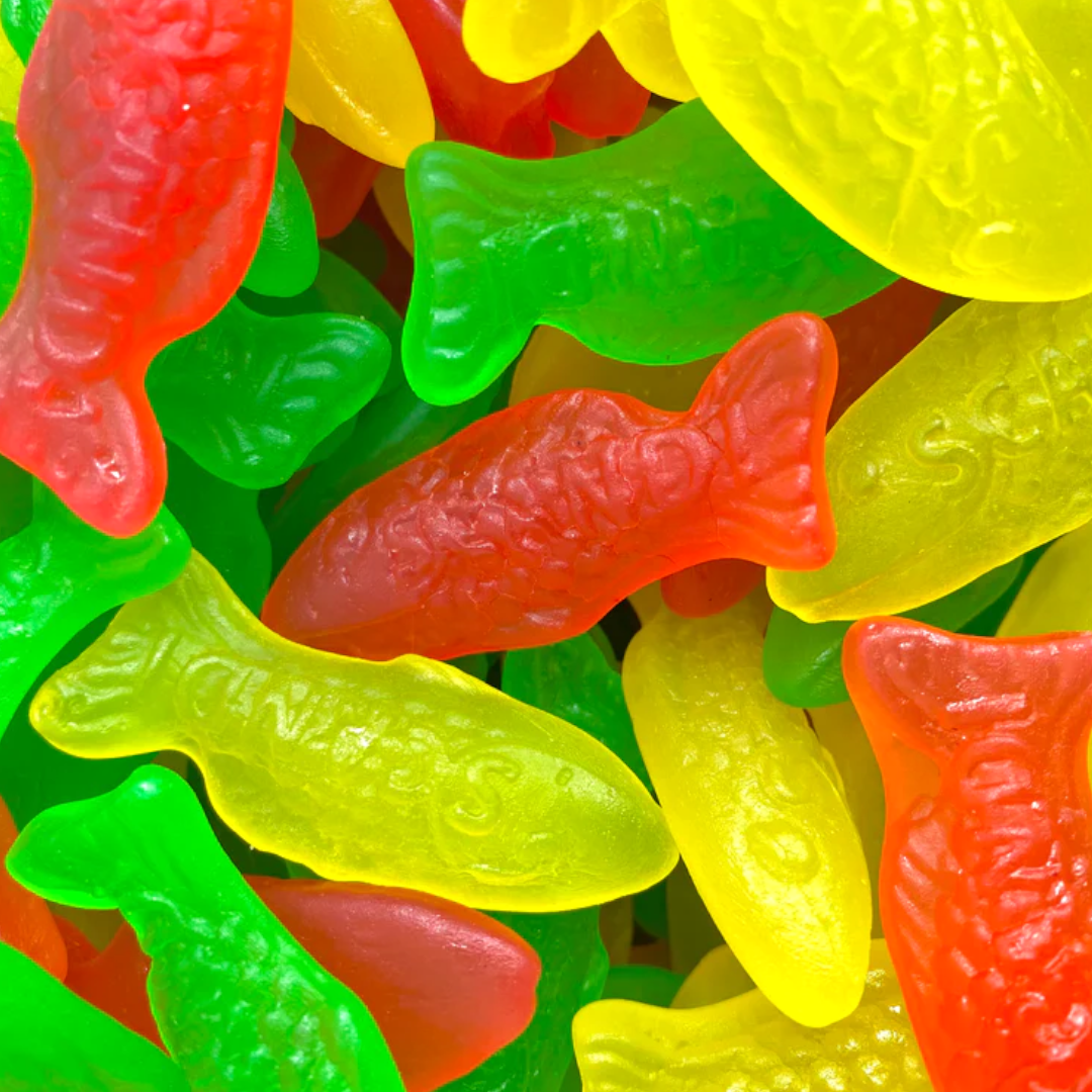 Mixed Swedish Fish – Poppin Candy
