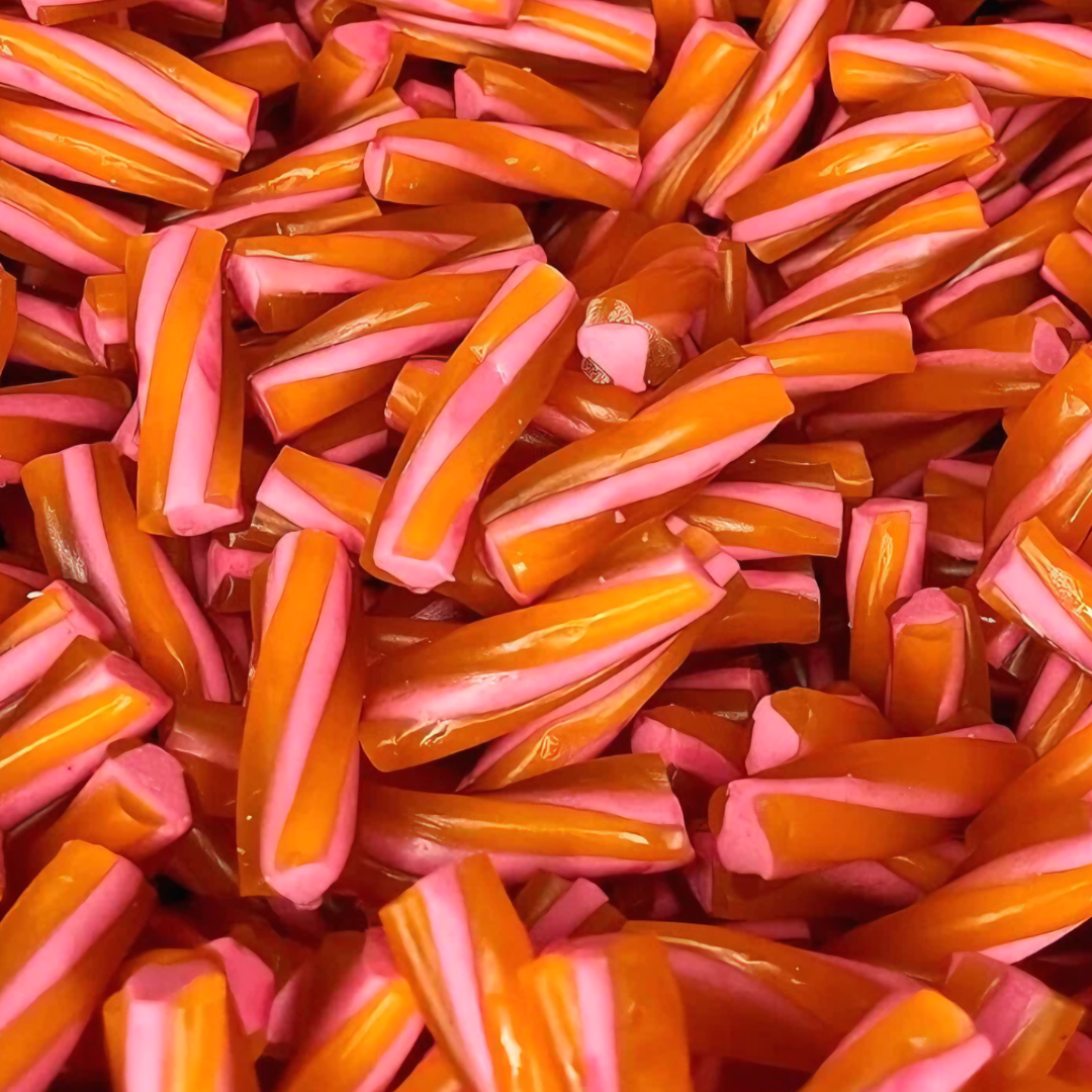 Tuttifrutti-Skruv (Tutti Frutti Fondant-Filled Screws) (Swedish ...