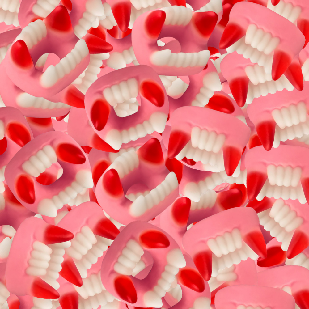 Gummy Dracula Teeth – Poppin Candy