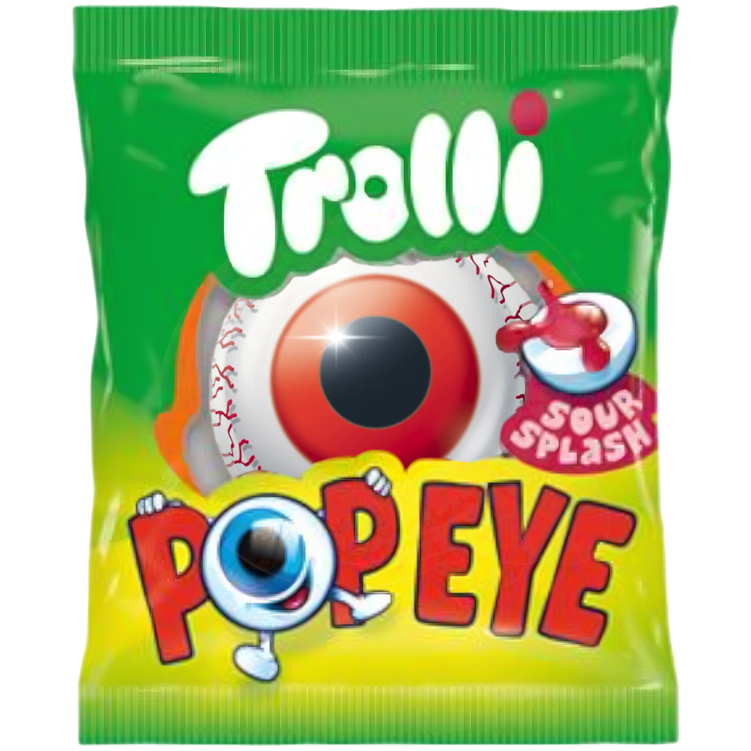 Trolli Pop Eye Single (Sour Liquid Filled Gummi Eye) - 0.63oz (18g ...