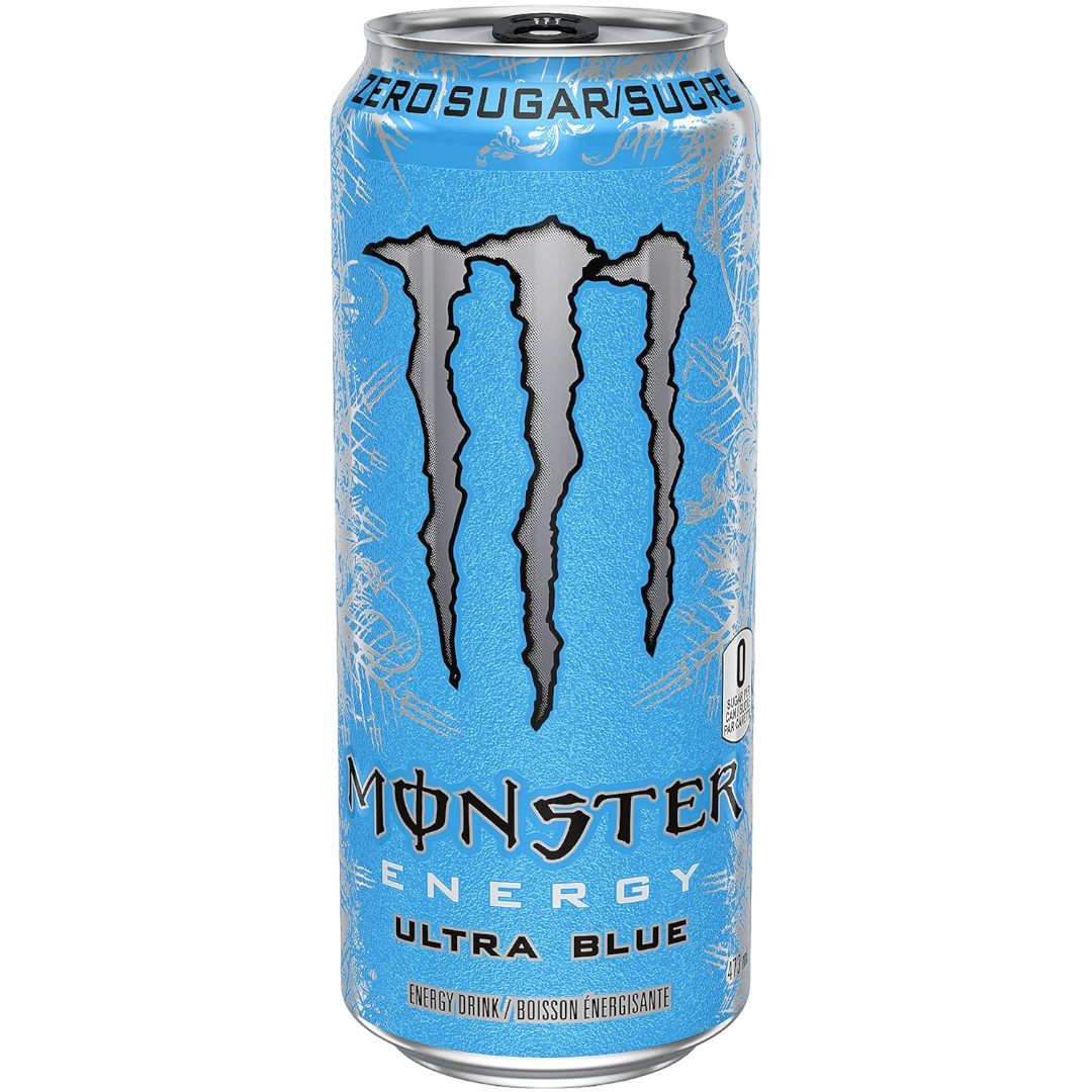 Monster Energy Ultra Blue (Canadian) - 16fl.oz (473ml) | Poppin Candy