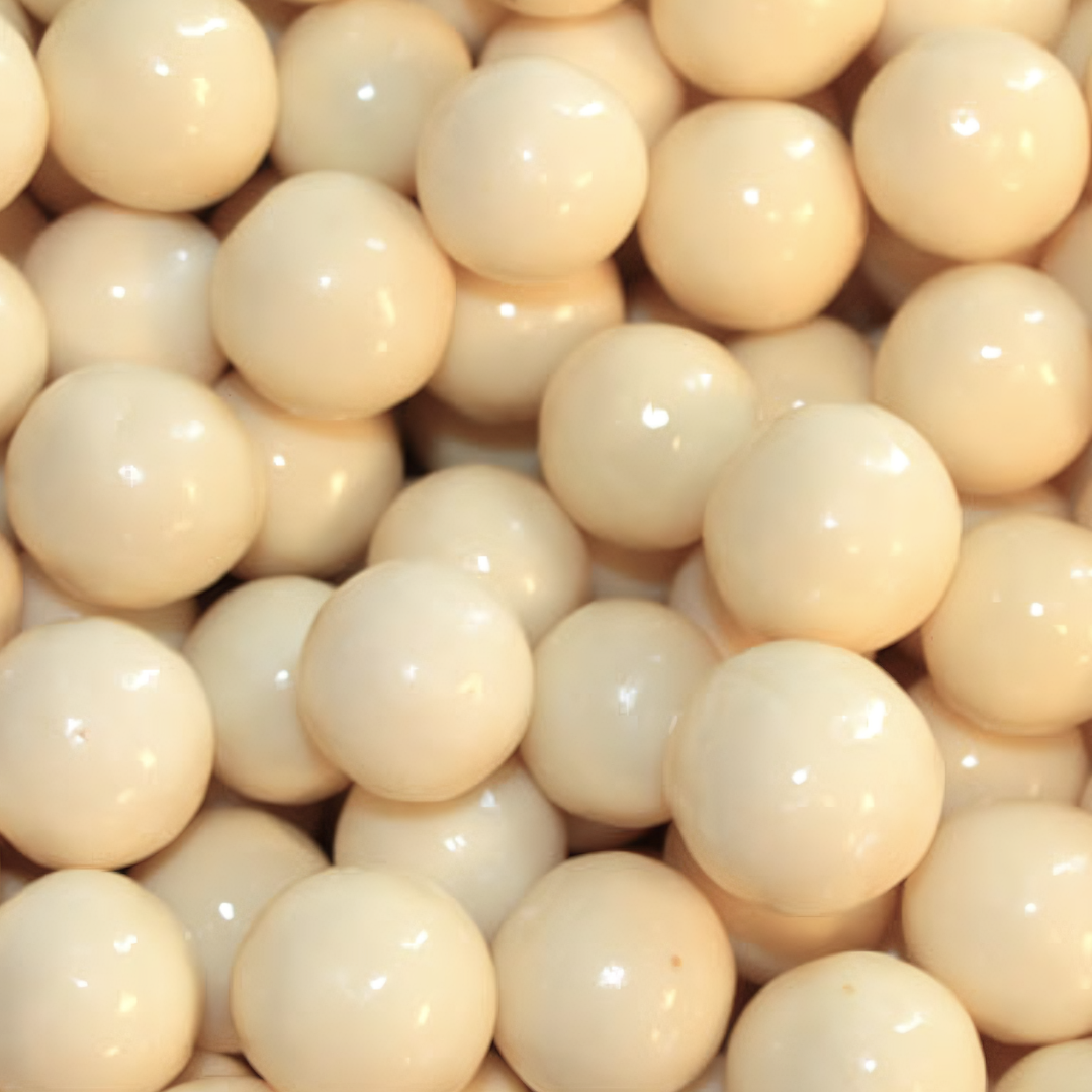 Vit Choklad Majsbollar (White Chocolate Corn Ball) – Poppin Candy