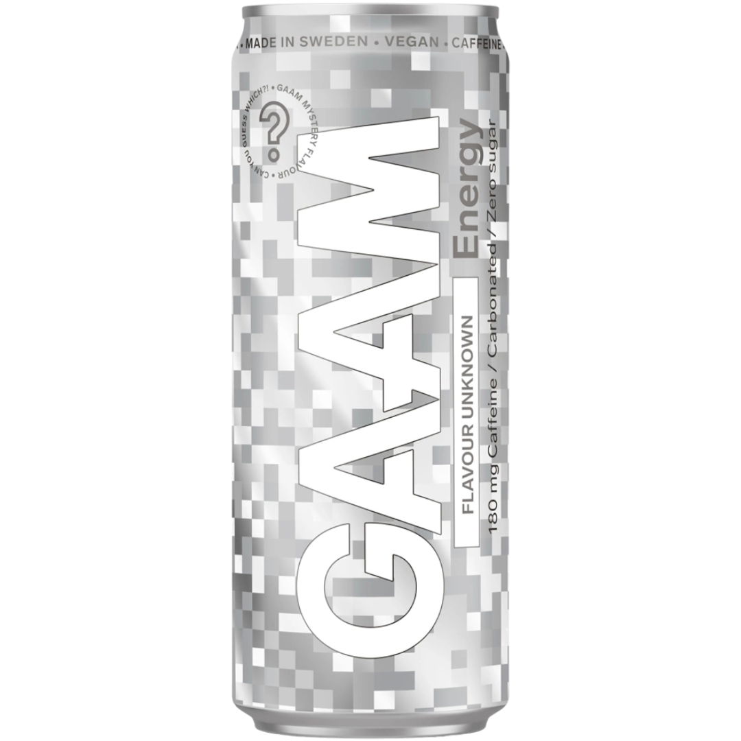 GAAM Energy Flavour Unknown (Swedish) - 11.2fl.oz (330ml) – Poppin Candy