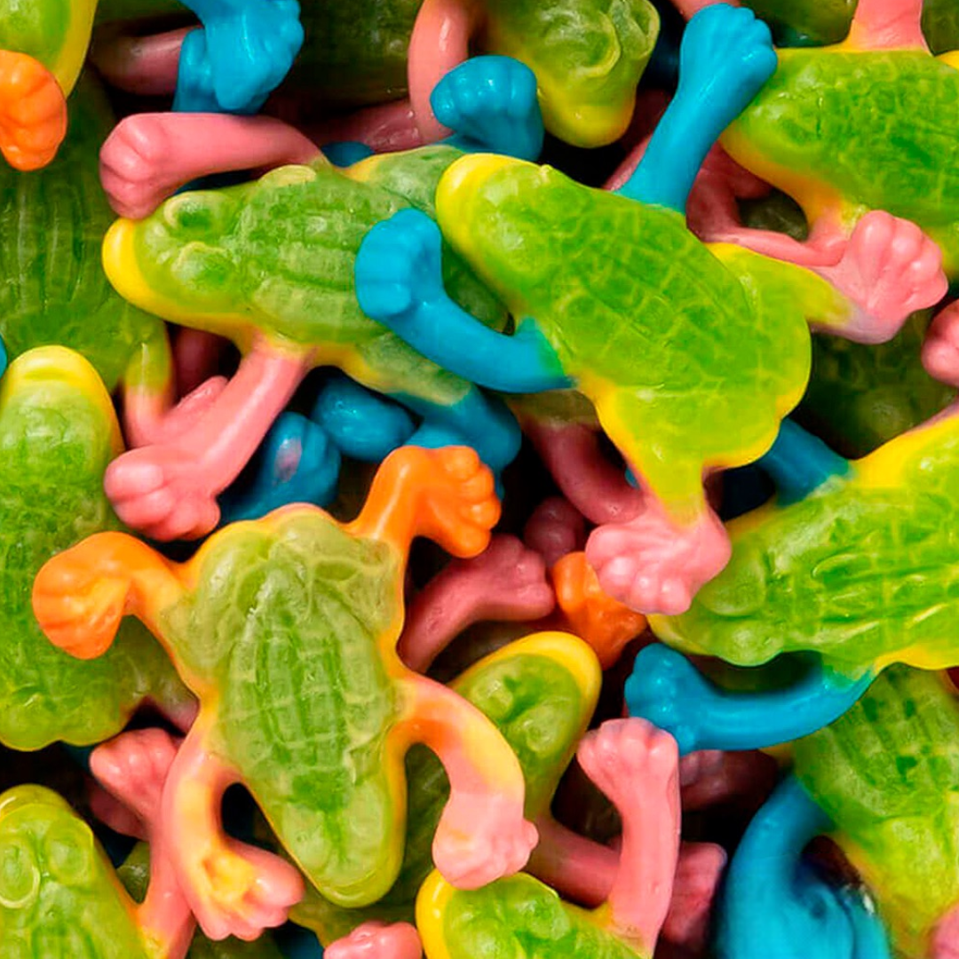 Jelly Filled Tropical Frogs | Poppin Candy