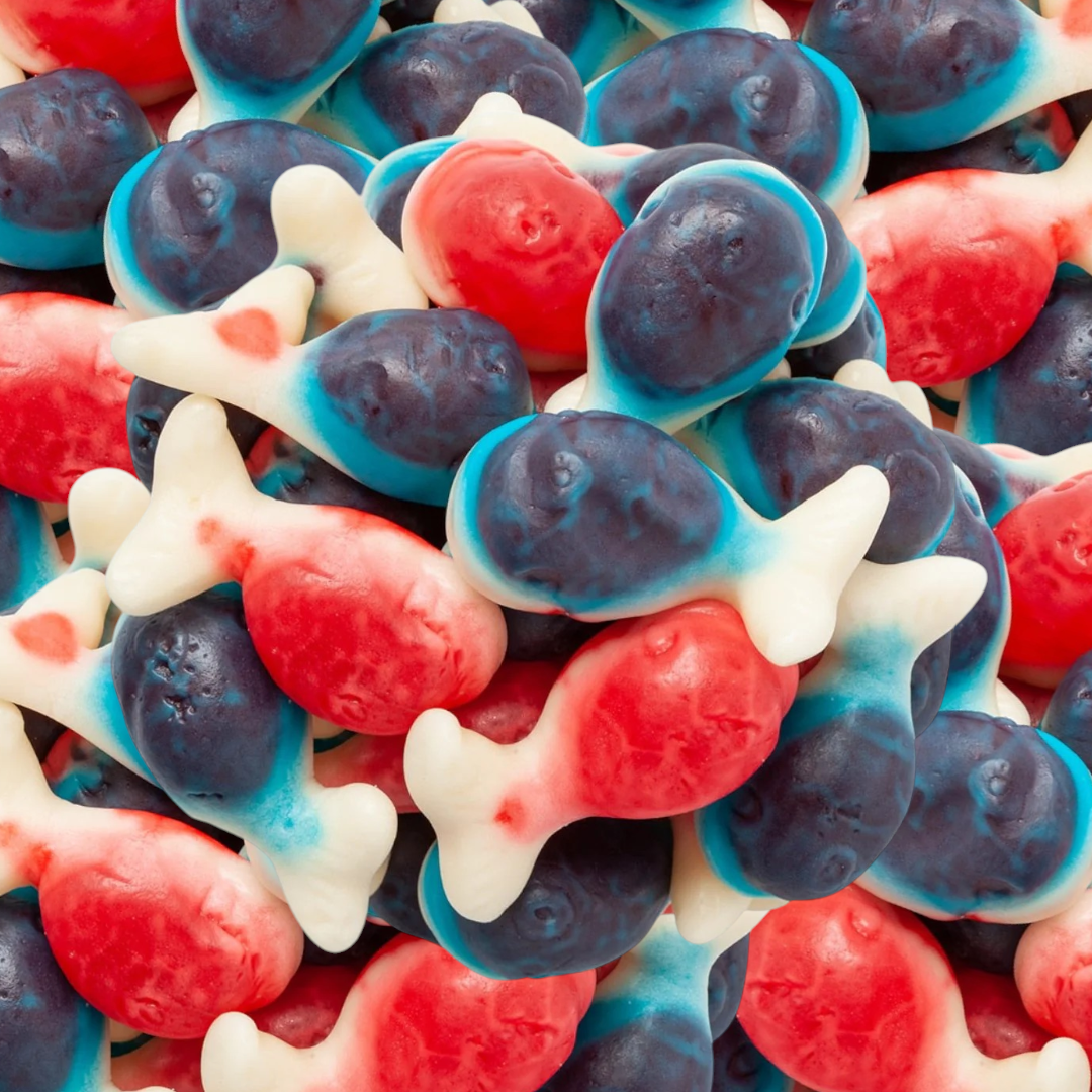 Jelly Filled Whales – Poppin Candy