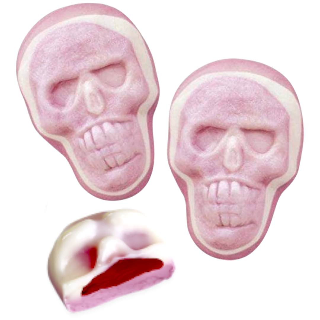 Jelly Filled Skulls – Poppin Candy
