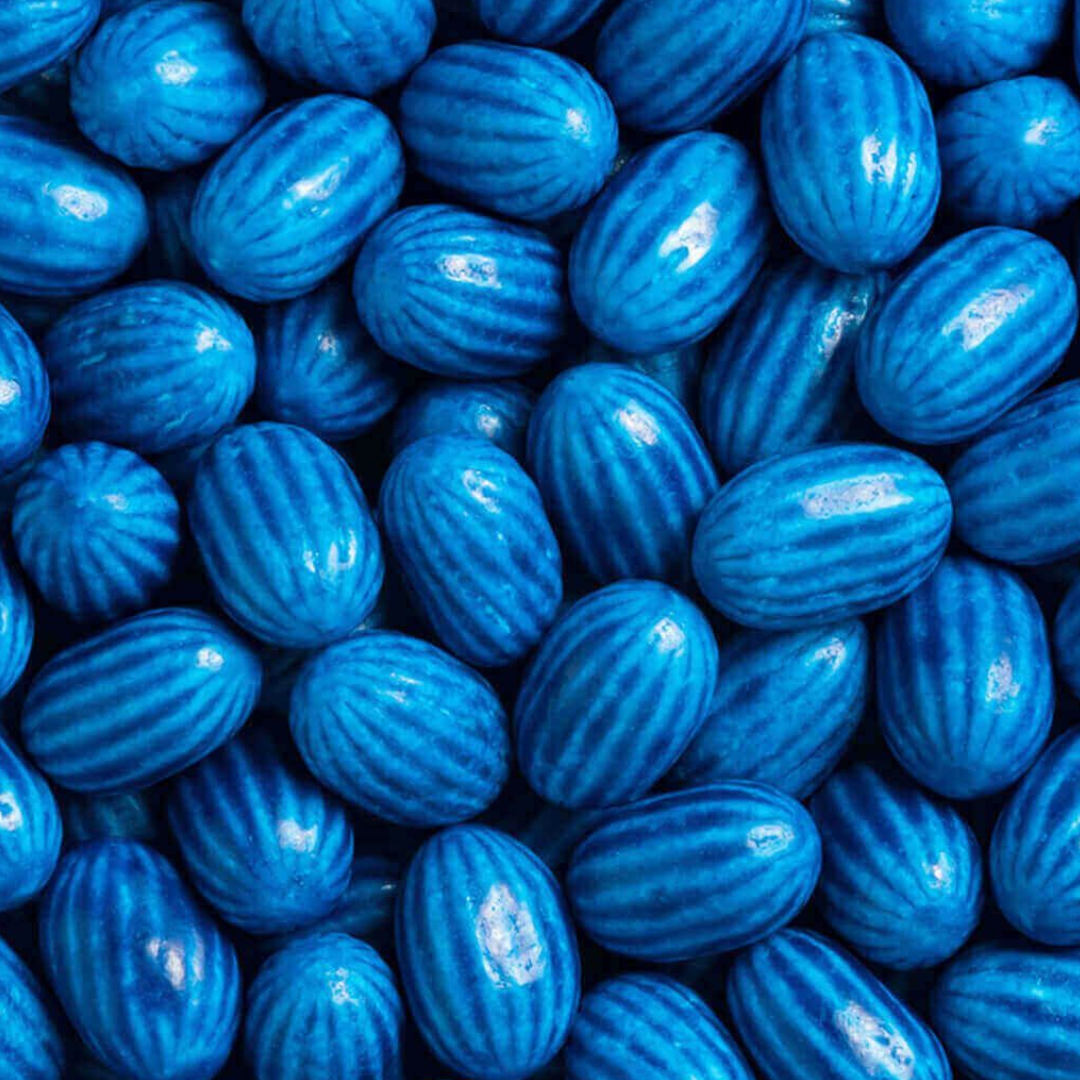 Blue Raspberry Sour Sherbet Filled Bubblegums – Poppin Candy