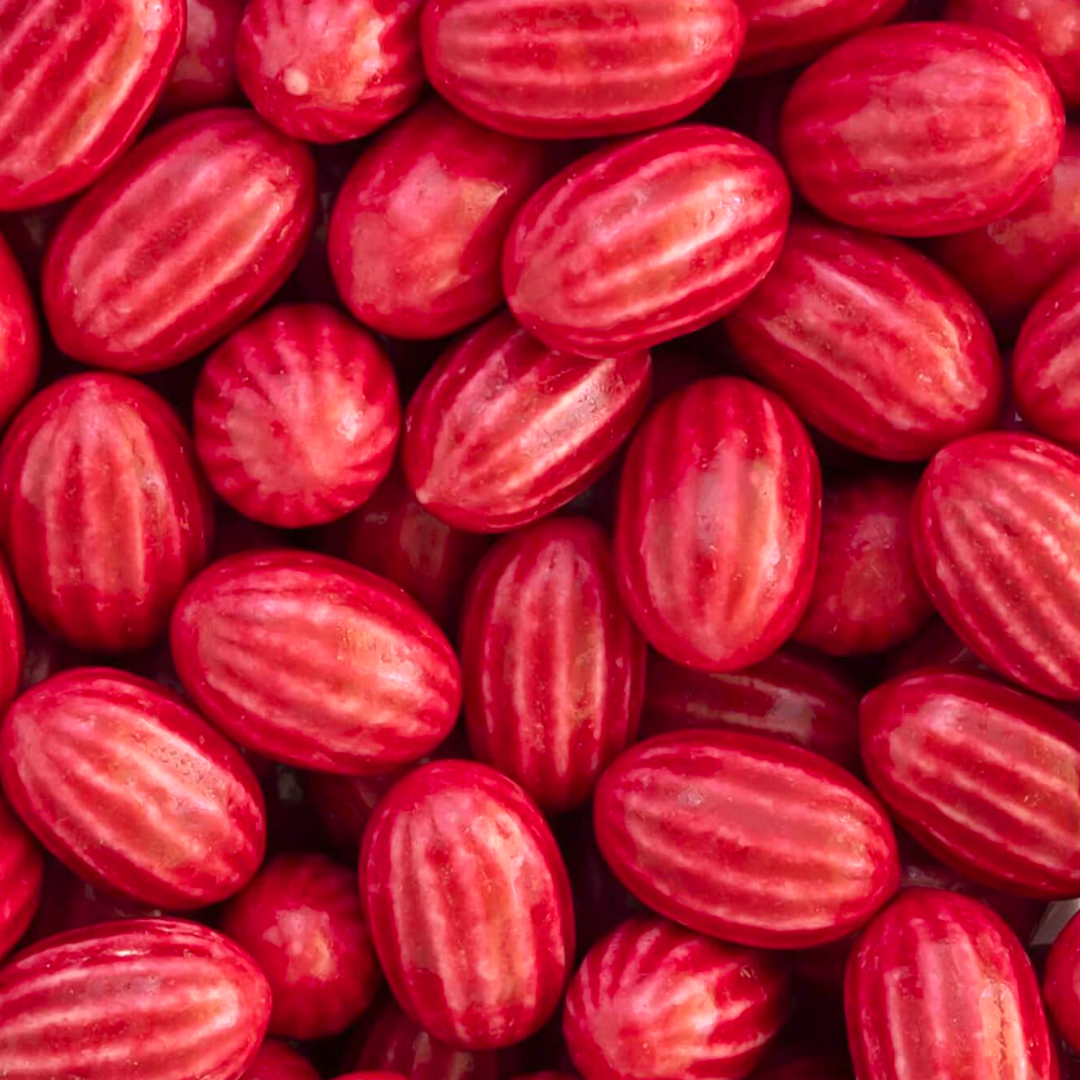 Strawberry Sour Sherbet Filled Bubblegums | Poppin Candy