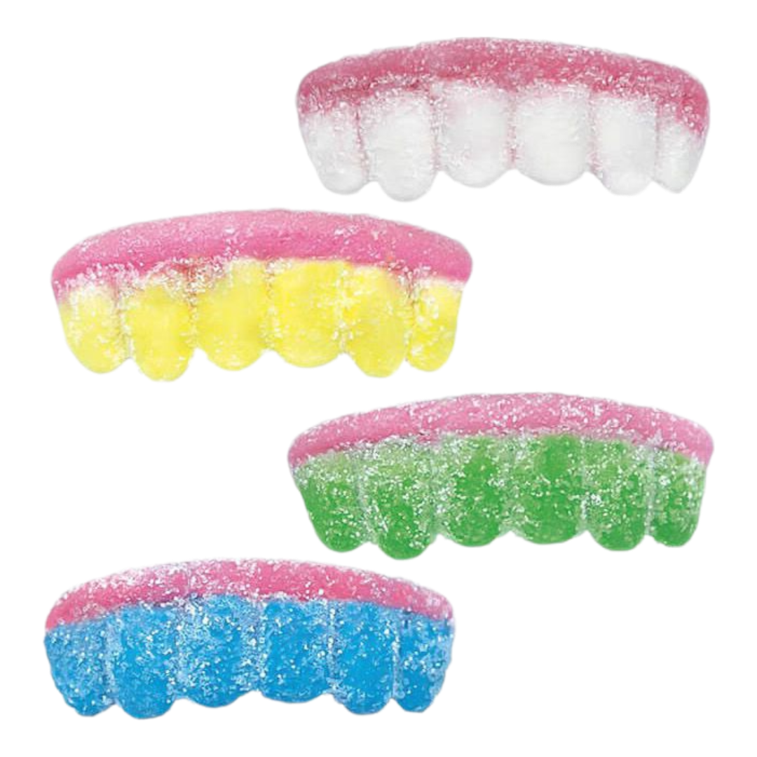 Sour Foam Dentures – Poppin Candy