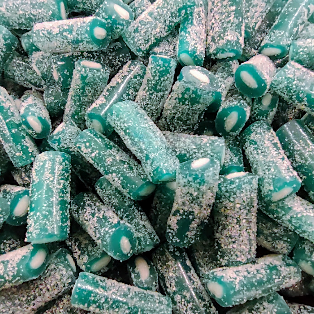 Mini Blue Raspberry Rocketz – Poppin Candy